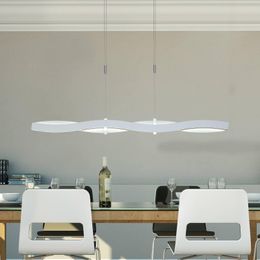 BOPP LED-Pendellampe Swing, aluminiumfarben, L&auml;nge 120 cm