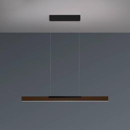 BOPP LED-H&auml;ngelampe Nano 2.0, L&auml;nge 100 cm, bronze/schwarz