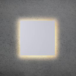 Escale LED-Wandleuchte BLADE Q, wei&szlig;, 34 x 34 cm, Metall, dimmbar