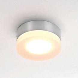 BOPP LED-Deckenleuchte One, aluminiumfarben, &Oslash; 9 cm, Metall