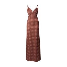 Wal G. Kleid 'JESSIE' Damen Gr&ouml;&szlig;e 40 rostbraun / wei&szlig; Sommerkleid