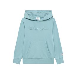 Champion Sweatshirt boy size 128 Light blue / Red / White