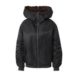 Levi's Levi's &Uuml;bergangsjacke 'Oversized Hooded Jacket' Damen Gr&ouml;&szlig;e S schwarz