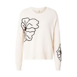 Only Sweater 'ONLPetra' female size XXL Ecru / Black