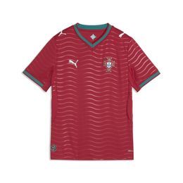 Puma Trikot 'Portugal 2026' Jungen Gr&ouml;&szlig;e 164 jade / feuerrot / wei&szlig;