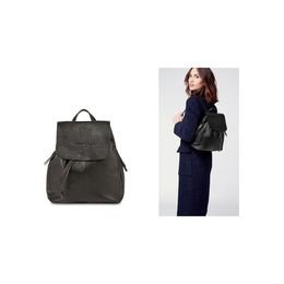 Christian Laurier Leder-Rucksack "Roxy" in Schwarz - (B)30 x (H)32 x (T)10 cm - 69% | Damen-taschen