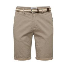 LINDBERGH Shorts 'Superflex' Herren Gr&ouml;&szlig;e 38 beige / schwarz / wei&szlig;