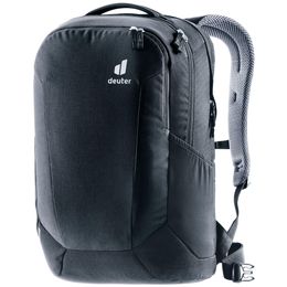 Laptoprucksack Deuter "GIGA", schwarz, Rucks&auml;cke, Damen, Kunstfaser, Laptoprucksack, f&uuml;r urbanen Alltag und Pendler, sportlicher Stil