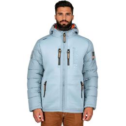 Geographical Norway Daunenjacke "Beachwood" in Hellblau - 71% | Gr&ouml;&szlig;e S | Herrenjacken