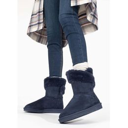 BLACKFIELD Winterboots "Barbara" in Dunkelblau - 75% | Gr&ouml;&szlig;e 36 | Damen-stiefel