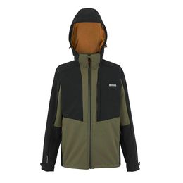Regatta Softshelljacke "Hewitts" in Khaki - 76% | Gr&ouml;&szlig;e 3XL | Herren-outdoorjacken