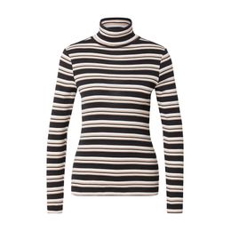 s.Oliver Shirt female size M Light brown / Black / White