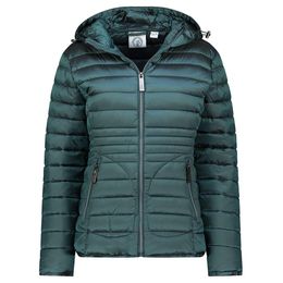 Geographical Norway Steppjacke "Breezi" in Petrol - 66% | Gr&ouml;&szlig;e S | Damenjacken