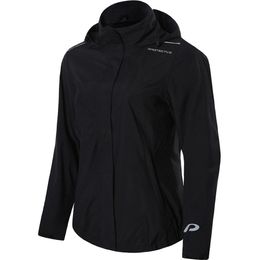Protective Regenjacke "Rain II" in Schwarz - 48% | Gr&ouml;&szlig;e 42 | Damen-outdoorjacken