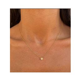 OR Carats Gold-Halskette mit Diamant - 77% | Schmuck