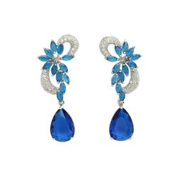 Avant-garde Paris Earrings 'Genevieveya' female Blue size One Size