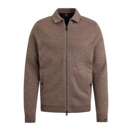 Vanguard Cardigan in Hellbraun - 60% | Gr&ouml;&szlig;e L | Herren-pullover-cardigans