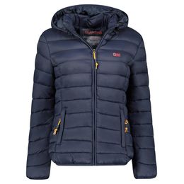 Geographical Norway Steppjacke "Atikolor" in Dunkelblau - 59% | Gr&ouml;&szlig;e L | Damenjacken