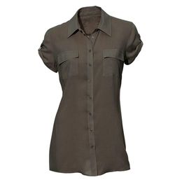 Heine Bluse in Oliv - 50% | Gr&ouml;&szlig;e 38 | Damen-blusen