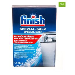 finish 4er-Set: Sp&uuml;lmaschinensalz "Spezial", je 1,2 kg - 49% | Putzutensilien
