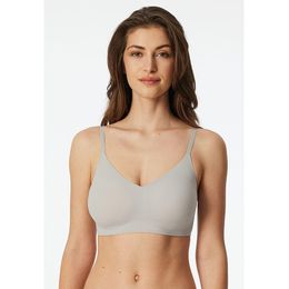 Schiesser Bustier in Grau - 49% | Gr&ouml;&szlig;e 38 | Damen-bhs
