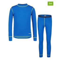 Icepeak 2tlg. Set: Thermow&auml;sche "Ivesdale" in Blau - 33% | Gr&ouml;&szlig;e 152 | Kinder-waesche