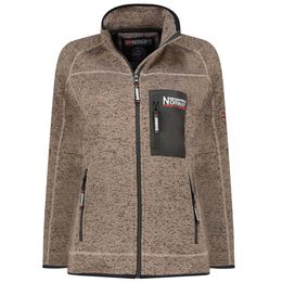 Geographical Norway Fleecejacke "Title" in Beige - 78% | Gr&ouml;&szlig;e S | Damenjacken