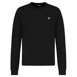 Sublevel Pullover in Schwarz - 50% | Gr&ouml;&szlig;e L | Herren-plussize