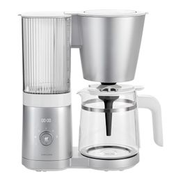 Zwilling Enfinigy Filterkaffeemaschine, 1,5 l, Silber-Wei&szlig;