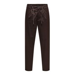 Only & Sons Only & Sons Hose 'ONSCOIL' Herren Gr&ouml;&szlig;e 50 dunkelbraun