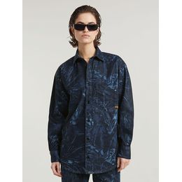 G-Star Raw G-Star Hemdjacke in Dunkelblau - 55% | Gr&ouml;&szlig;e L | Damenjacken