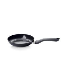Fissler Bratpfanne Fissler Essential, Schwarz, Metall, 1.1 L, rund, 8 cm, antihaftbeschichtet, Kochen, Pfannen, Bratpfannen