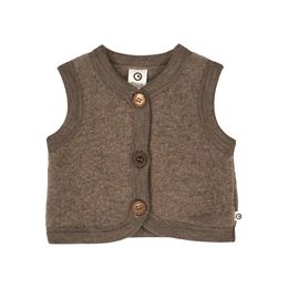 M&uuml;sli by GREEN COTTON M&uuml;sli by GREEN COTTON Weste Jungen Gr&ouml;&szlig;e 56 schoko