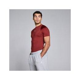 Myprotein MP Herren Training Kurzarm Baselayer - Kirsche - XXXL