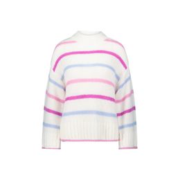 Zero Pullover Damen Gr&ouml;&szlig;e M hellblau / rosa / dunkelpink / wei&szlig;