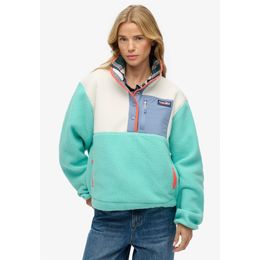 Superdry & Co Pullover Damen Gr&ouml;&szlig;e S ecru / hellblau / mint