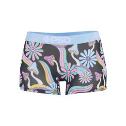 PSD Sportunterhose 'Happy Shrooms' Damen Gr&ouml;&szlig;e M hellblau / mint / rosa / schwarz