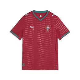Puma Trikot 'Portugal 2026' Jungen Gr&ouml;&szlig;e 164 jade / feuerrot / wei&szlig;