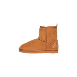Superdry & Co Boots 'Sherpa' Damen Gr&ouml;&szlig;e 40/41 rostbraun Winterschuhe
