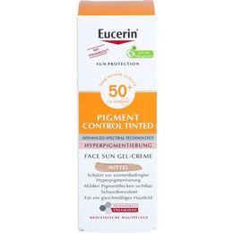 Beiersdorf AG Eucerin Sun Fluid Pigment Control mittel Lsf 50+ 50 ml