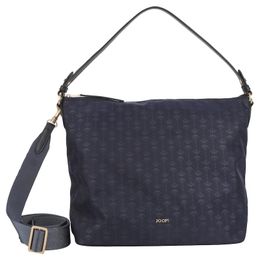 JOOP! Damen JOOP! Hobo &raquo;collana tessuto alara hobo lvz&laquo; Tasche Damen Damentasche Shoulder Bag Hobo mit Logo blau