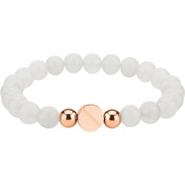 Liebeskind Berlin Damen Armband &raquo;Schmuck Geschenk Armkette Zugarmband&laquo; mit Edelsteinen rosa