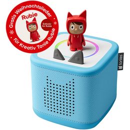 tonies Lautsprecher &raquo;Toniebox 2 Starter Set&laquo; Stereo (Bluetooth WLAN Beleuchtungseffekte Kabellos Sleep Timer Wecker ) Kindersicher ab 1 