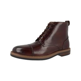 Clarks Schn&uuml;rboots 'Aldwin Cap' Herren Gr&ouml;&szlig;e 47 braun