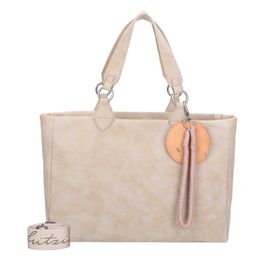 Fritzi aus Preussen Fritzi aus Preu&szlig;en Shopper 'Izzy' Damen Gr&ouml;&szlig;e One Size beige / hellbeige