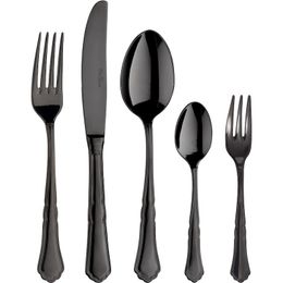 Pinti Inox PINTINOX Besteck-Set &raquo;Settecento Treasure&laquo; Optik schwarz PVD Beschichtung schwarz Edelstahl 18/10