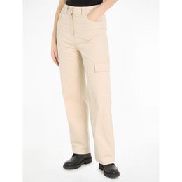 Calvin Klein Jeans Webhose &raquo;HIGH RISE CORDUROY PANT&laquo; Putty Beige XXL (44) - N-Gr N-Gr XXL (44) Hose von Calvin Klein Jeans