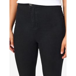 Noisy may Damen Noisy may High-waist-Jeans &raquo;NMELLA SUPER HW JEANS GU304 NOOS&laquo; schwarz XS (34), L&auml;nge 30