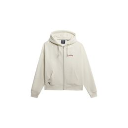 Superdry & Co Zip-Up Hoodie 'Essential' female White size 38