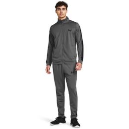 Under Armour Herren Trainingsanzug &raquo;UA EMEA TRACK SUIT&laquo; Set, 2 Stk. zweiteiliges Set, f&uuml;r Sportmode und Freizeit, leichtes Material grau XL